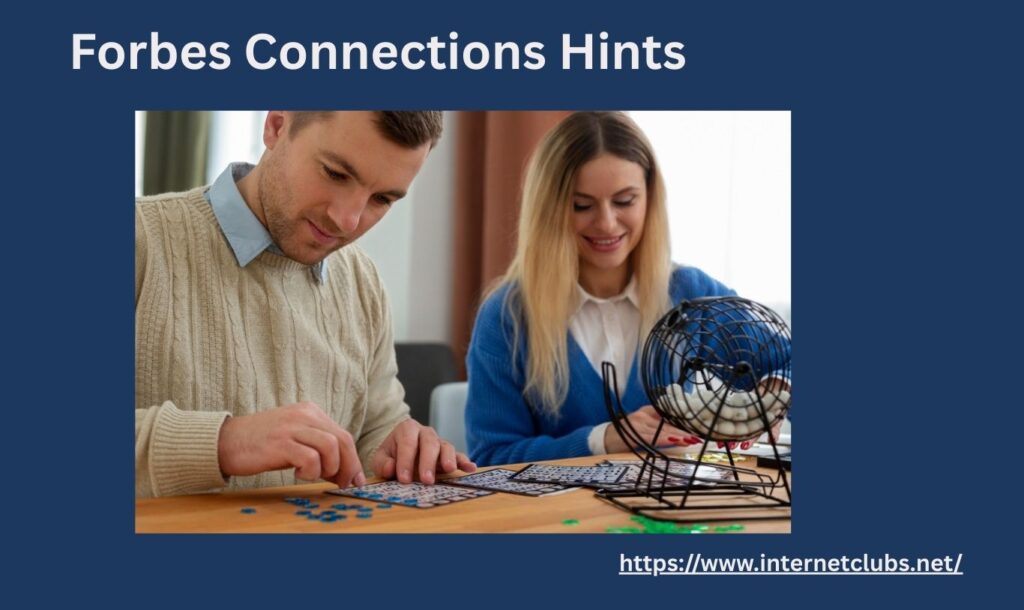 Forbes Connections Hints: A Fun Puzzle to Improve Your Intelligence